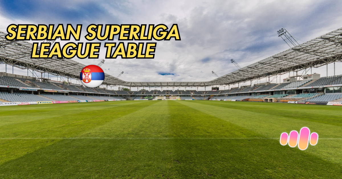 Serbian SuperLiga Table